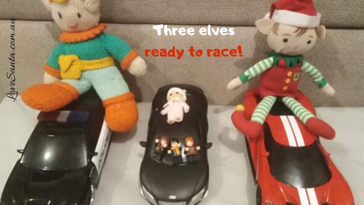Christmas elves racing! | Love Santa