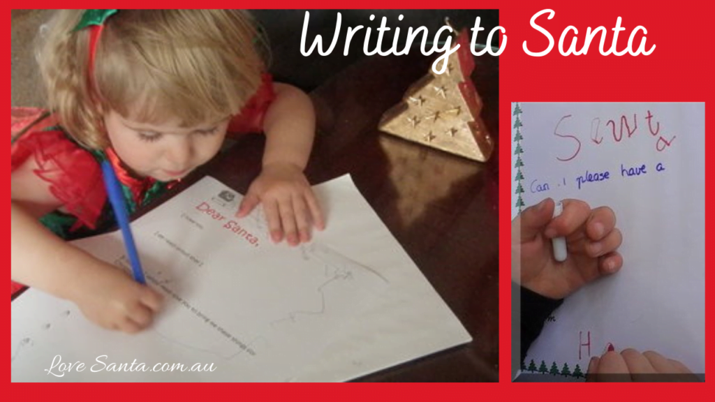 Writing to Santa | Love Santa